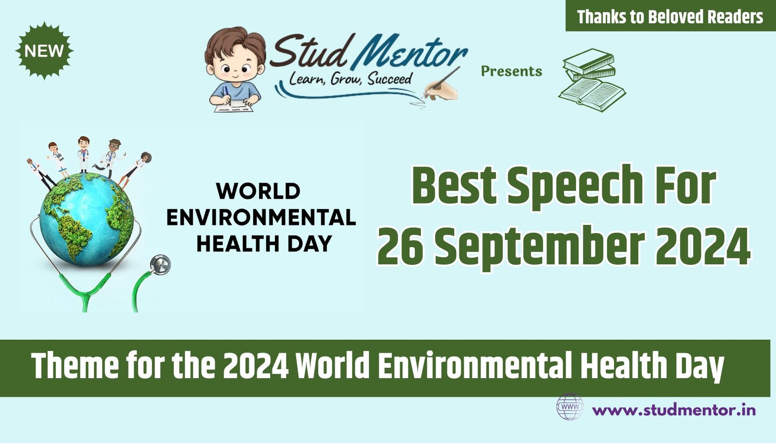 Speech on World Health Environmental Day - 26 September 2024